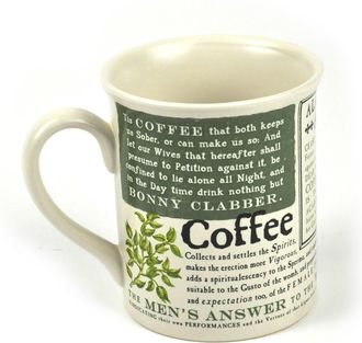 The Unemployed Philosophers Guild The 1674 In Defense of Coffee Mug (Mens Pro Coffee Mug)