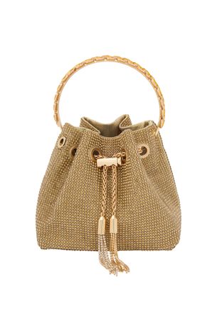 Faina Beuteltasche Beuteltasche Frauen Gold