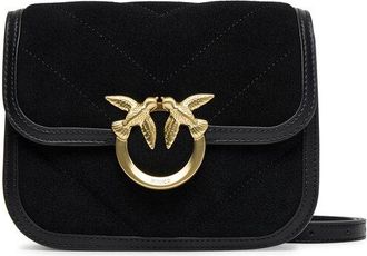 Pinko Handtasche Love Box Bag Fl Mini AI 25-26 PLTT 104297 A2JH Schwarz