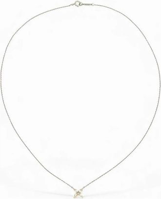 Tiffany & Co. Halskette - NEUE TIFFANY & CO VICTORIA BLUMEN DIAMANTEN 0,32CT - Gr. unisize - in Silber - f&uuml;r Damen