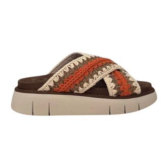 Mou Bounce Sandal Raffia - - Shoes - Damen - Mehrfarbig - 41 EU
