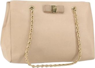 Ferragamo Damen, Pre-Owned, Beige, ONE SIZEGr&ouml;&szlig;e
