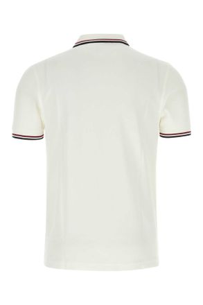 Fred Perry Twin Polo Shirt - White