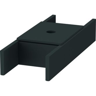 Duravit Duravit - S&eacute;parateur int&eacute;rieur Retrofittable avec couvercle, noir