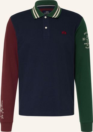 La Martina La Martina Piqu&eacute;-Poloshirt blau