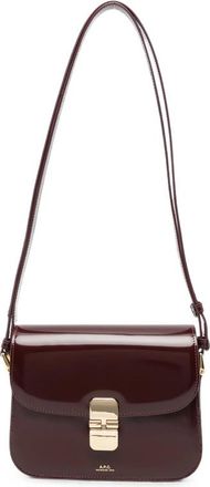 A.P.C. A. p.c. Grace Leather Mini Shoulder Bag