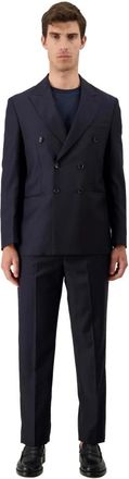 Autore Redford-Basquiat Suit - Homme - Costumes - Bleu - Taille: S