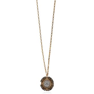 Dolce & Gabbana Kristallbrosche - - Accessories - Herren - Gelb - ONE SIZE