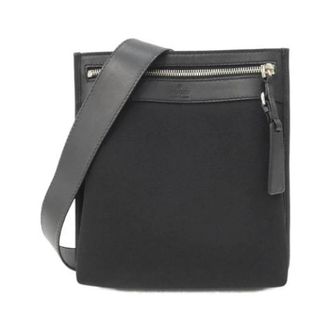 Gucci Pre-owned Nylon Schultertasche 92562 - - Pre-owned - Damen - Schwarzk - ONE SIZE