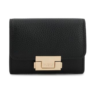 Kazar Elegantes Leder Portemonnaie - - Accessories - Damen - Schwarzk - ONE SIZE