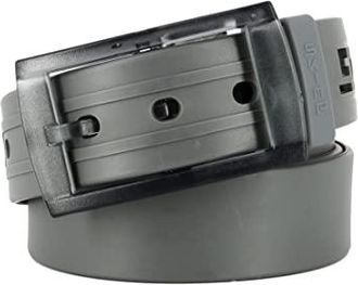 Skimp Ceinture souple. originale, Plastique recyclé. Gris, Uni