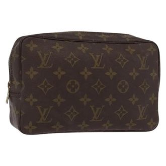 Louis Vuitton Pre-owned Canvas Clutch - - Pre-owned - Damen - Braun - ONE SIZE