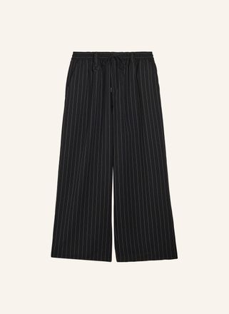 Yohji Yamamoto Y-3 Sport Uniform Trainingshose Mit Nadelstreifen schwarz