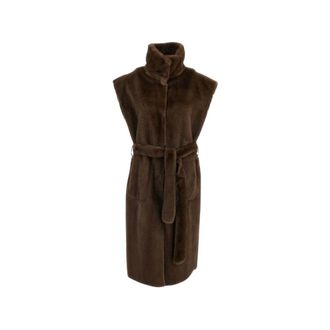 Stand Studio Stand Studio - Oaklynn Vest - Femme - Vestes - Brun - Taille: 34 FR