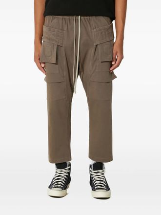 Rick Owens pantalon à poches cargo - Marron