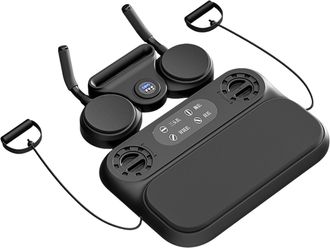 Generic Automatische Rebound Ab Roller - platzsparendes Fitnessbrett, Bauchtrainer | vielseitige automatische Bounce-Bauchtraining, Rumpfst&auml;rke und Bauchtrain