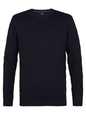 Petrol Industries Bequemer Pullover Toledo Schwarz XXXL