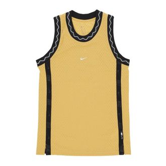 Nike Mesh-Tanktop mit Rundhalsausschnitt - - Sport - Herren - Gelb - M