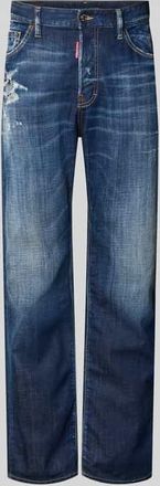 Dsquared2 Straight Fit Jeans im Used-Look