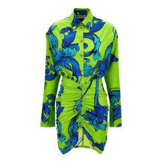 Versace Jeans Couture Kleider - - Dresses - Damen - Gr&uuml;n - M