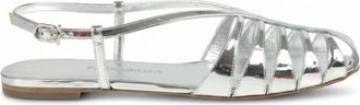 Ferragamo Femme, Chaussures, Gris, Taille: 37 EU Cage Sandal