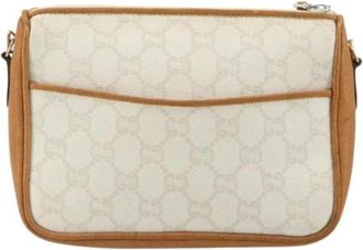 Gucci Sac bandouli&egrave;re vintage Pre-owned - Femme - Pre-owned - Beige - Taille: ONE Size