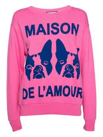 Gucci chemise Maison De LAmour - Rose