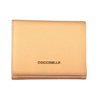 Coccinelle Femme, Accessoires, Orange, Taille: ONE Size Portefeuille en Cuir Orange avec Plusieurs Fonctionnalit&eacute;s