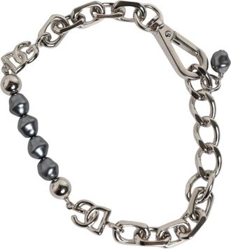 Dolce & Gabbana unisex, Accessoires, Gris, Taille: ONE Size Chain Bracelet