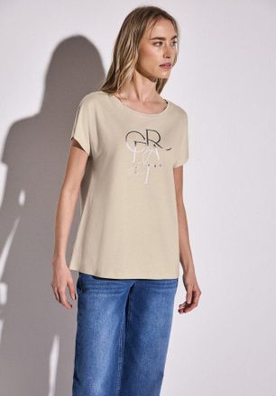 Street One T-Shirt im soften Baumwoll-Mix