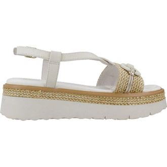 Stonefly Stonefly, Femme, Chaussures, Blanc, Taille: 39 EU Compens&eacute;es en raphia pour femmes