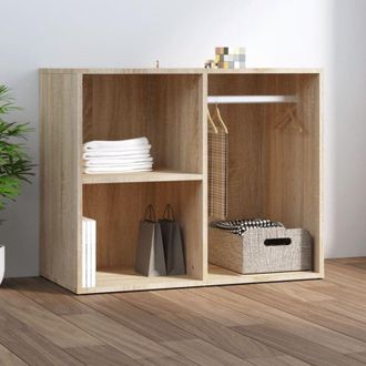vidaXL Vidaxl - Armoire de dressing Chêne Sonoma 80x40x65 cm Bois dingénierie
