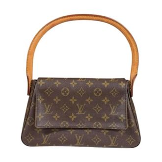 Louis Vuitton Pre-owned Mini Looping Schultertasche - - Pre-owned - Damen - Braun - ONE SIZE