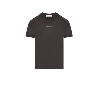 Stone Island Baumwoll-T-Shirt von Stone Island in Grau