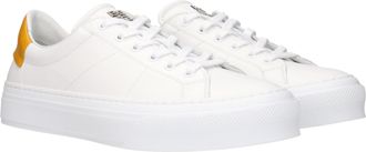 Givenchy Leather Low Top Sneakers - White