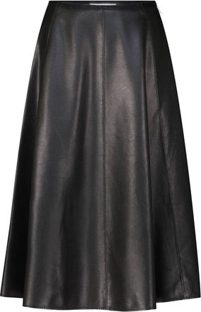 Msgm Midi-Rock aus Lederimitat