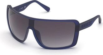 Guess Herren 0 Sonnenbrille, matte blue, 00