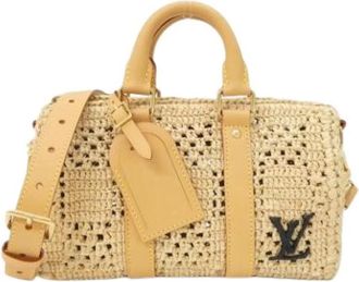 Louis Vuitton Sac Boston Pre-owned - Femme - Pre-owned - Beige - Taille: ONE Size
