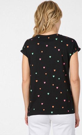 Ragwear Kurzarmshirt DIONA PRINT Bestseller aus Baumwoll-Modal-Mix mit allover Print