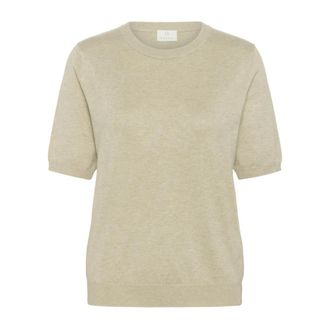 Kaffe KAlizza O-neck Pullover - - Knitwear - Damen - Grau - XS