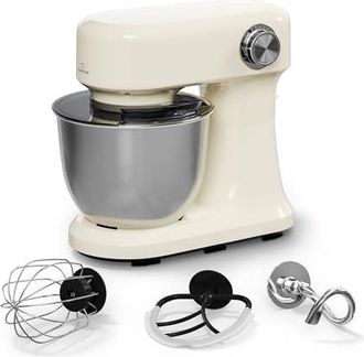 Klarstein Klarstein Bella Evo Robot P&acirc;tissier 1500W - 5L Bol Inox, 12 Vitesses, Syst&egrave;me Plan&eacute;taire, Pulse, Crochet, Fouet & Batteur, Robot Cuisine Multifonction
