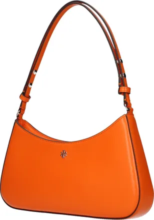 Tory Burch Leather Shoulder Bag - Orange
