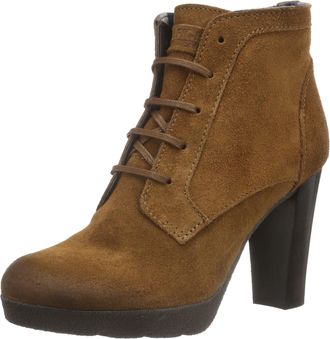 Tommy Jeans Damen C1385LARISA 1B Kurzschaft Stiefel, Braun (Winter Cognac 906)