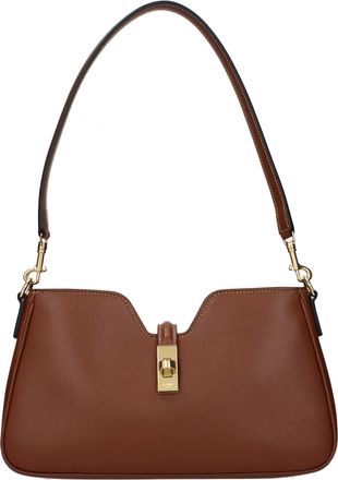 Celine Sac &agrave; Bandouli&egrave;re Camille 16 Femme Cuir Marron/Tan