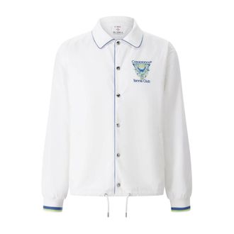Casablanca Coach Jacket - - Jackets - Herren - Wei&szlig; - XL