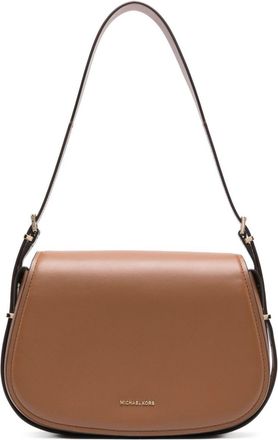 Michael Kors sac à bandoulière à rabat - Marron
