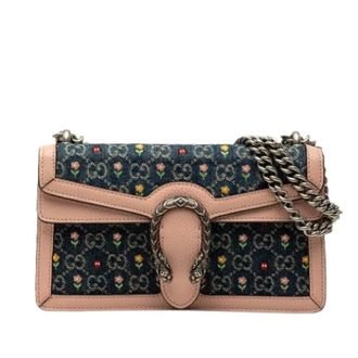 Gucci Sac bandouli&egrave;re Dionysus Pre-owned - Femme - Pre-owned - Bleu - Taille: ONE Size