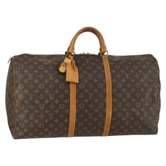 Louis Vuitton Pre-owned Canvas Weekender-Tasche - - Pre-owned - Damen - Braun - ONE SIZE