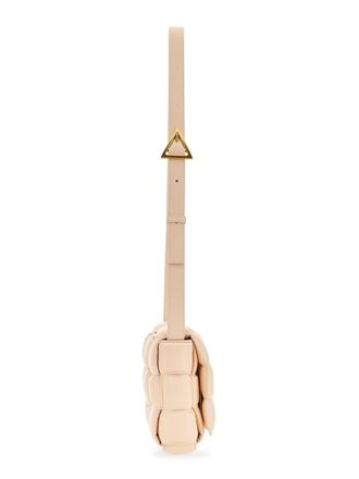 Bottega Veneta Womens Shoulder Bag Padded Cassette Powder Leather