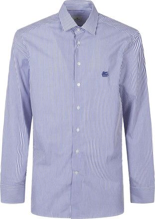 Etro Homme, Chemises, Multicolore, Taille: XL Roma Logo Shirt